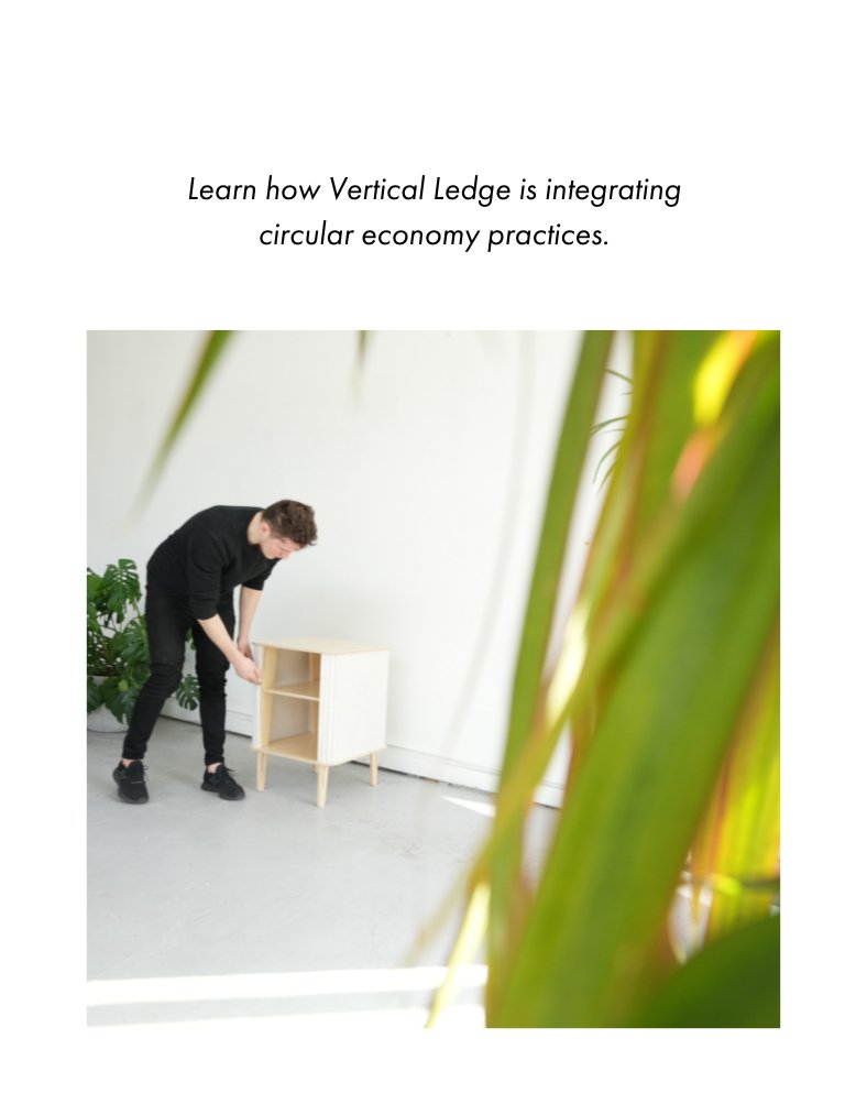 Vertical Ledge - Sustainable Retail Display Fixtures and REbuy Program