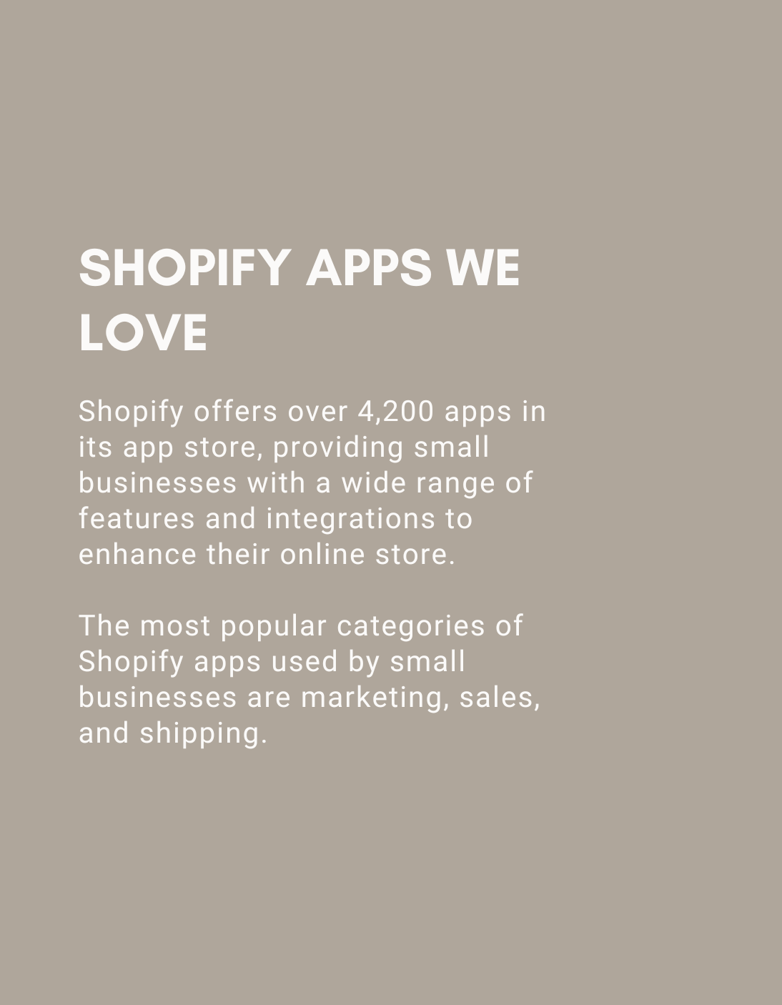 Shopify Apps We Love – Vertical Ledge