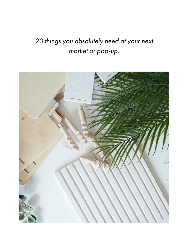 Your Ultimate Pop-up and Market Event Checklist – Vertical Ledge