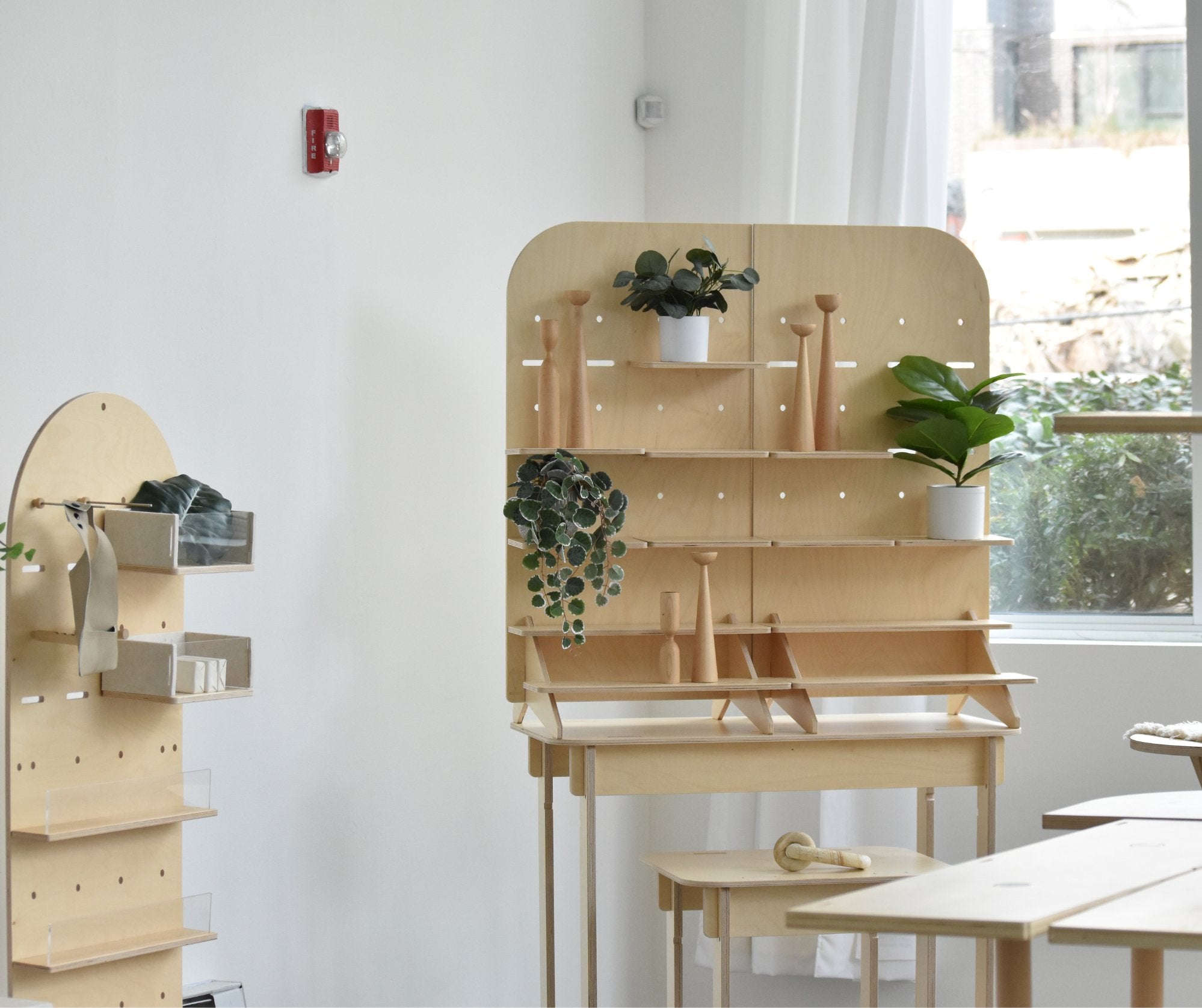 Peg Boards - Vertical Ledge